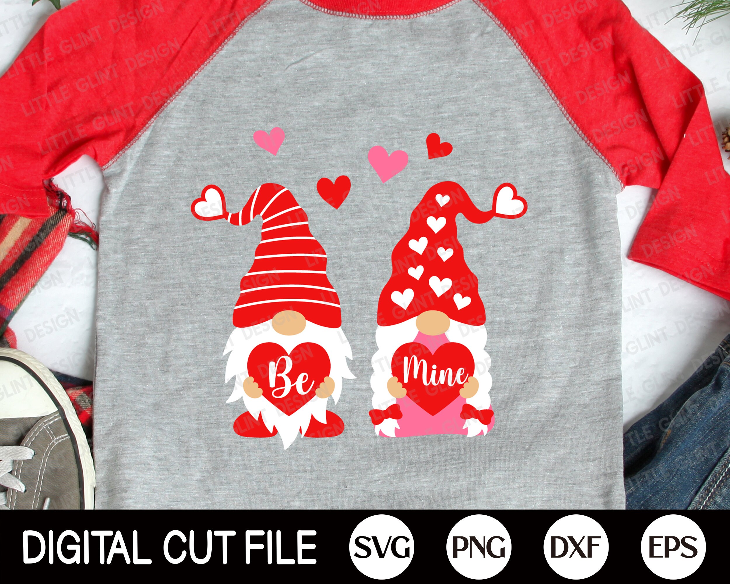 Valentine Gnome SVG Bundle Valentines Day Bundle Gnomes Png - Etsy