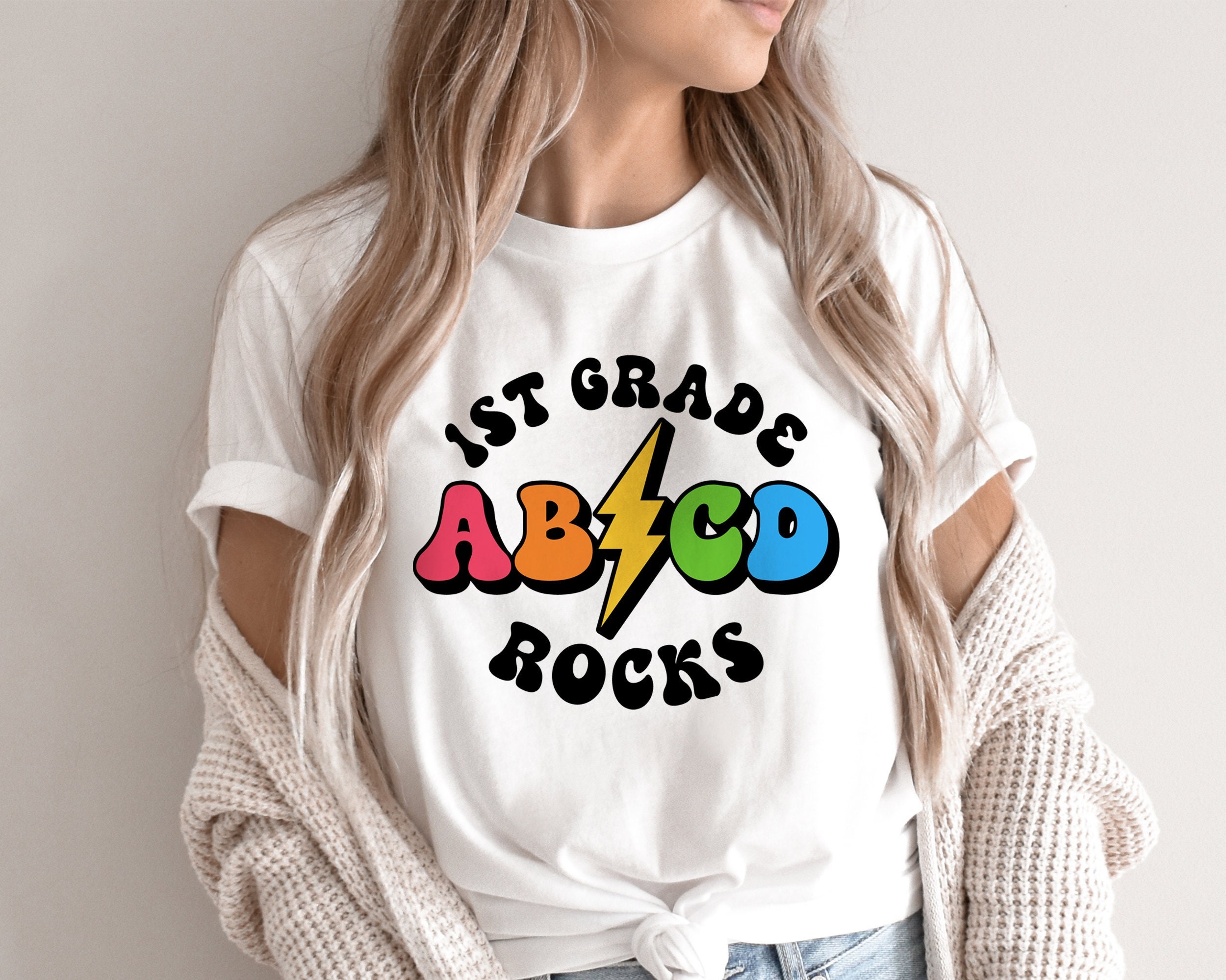 1st Grade Rocks SVG Back to School SVG Rock and Roll Kids - Etsy Canada