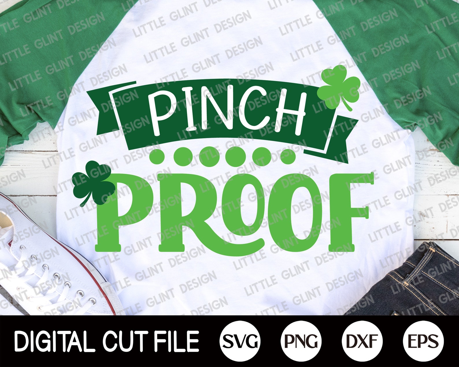 St Patricks Day Svg Pinch Proof Svg Shamrock Svg Clover - Etsy