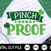 St Patricks Day Svg, Pinch Proof Svg, Shamrock Svg, Clover Svg, Lucky ...