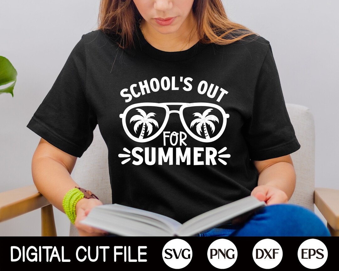 School's Out for Summer SVG, Funny Teacher SVG, Summer Vacation Teacher ...