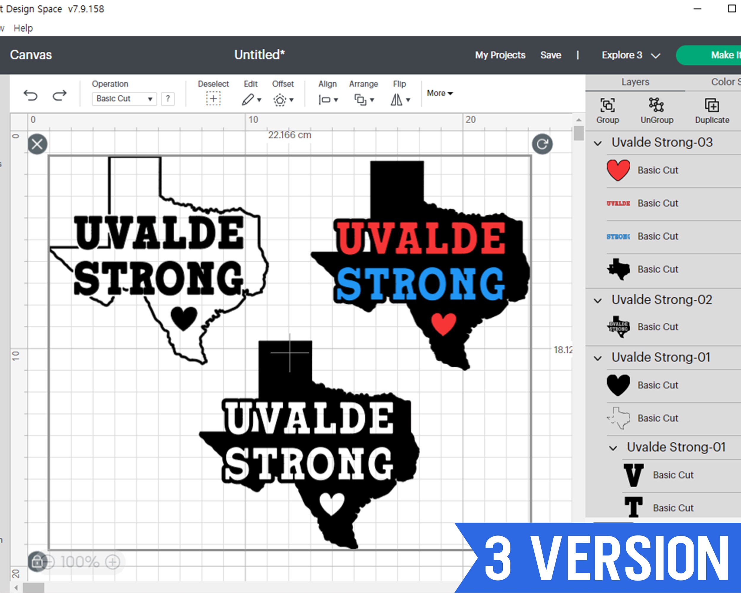 Uvalde Strong SVG Uvalde Svg Pray for Texas Svg Pray for - Etsy