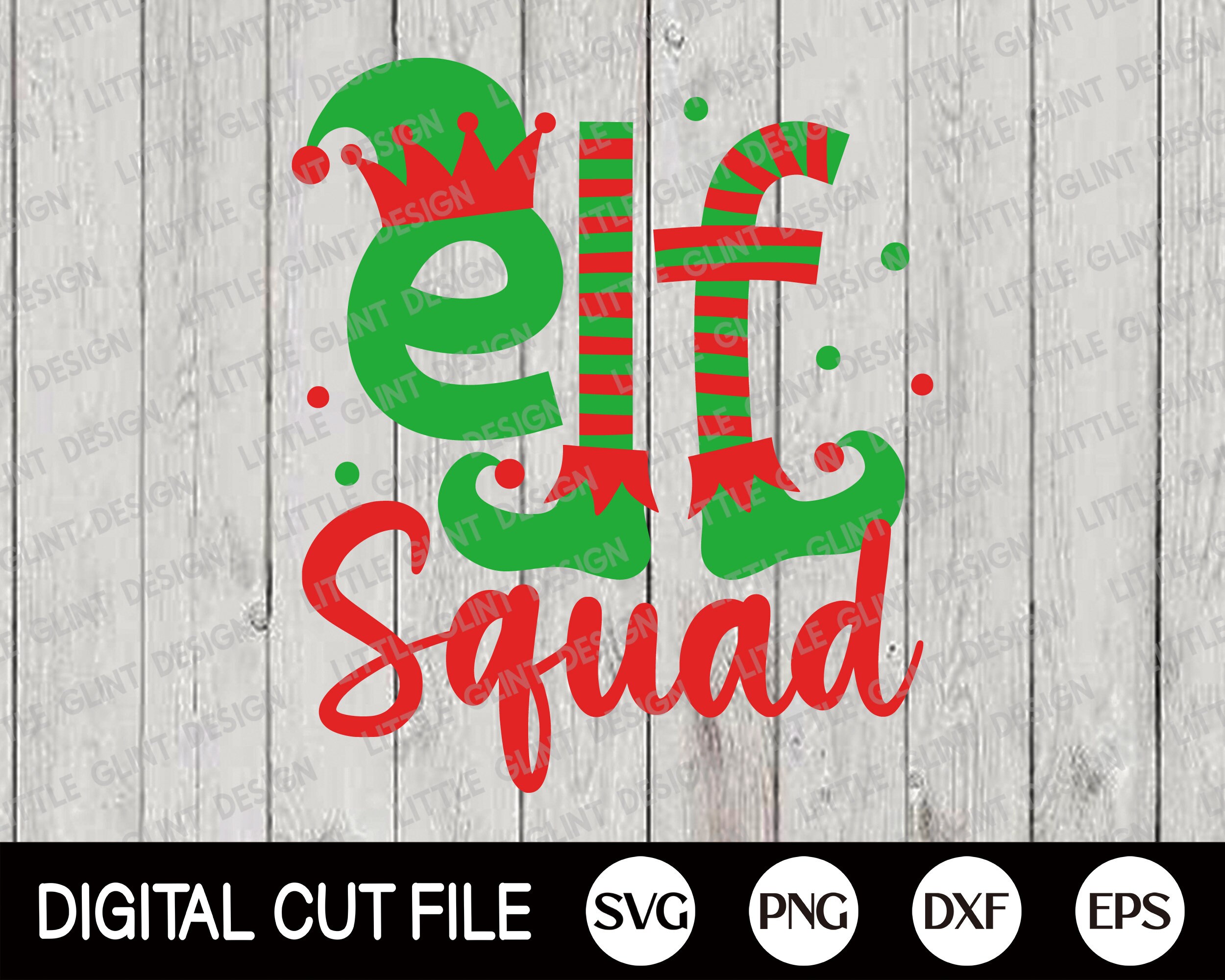 Kids Elf Shirt SVG Elf Squad Svg Christmas Svg Elf Svg - Etsy
