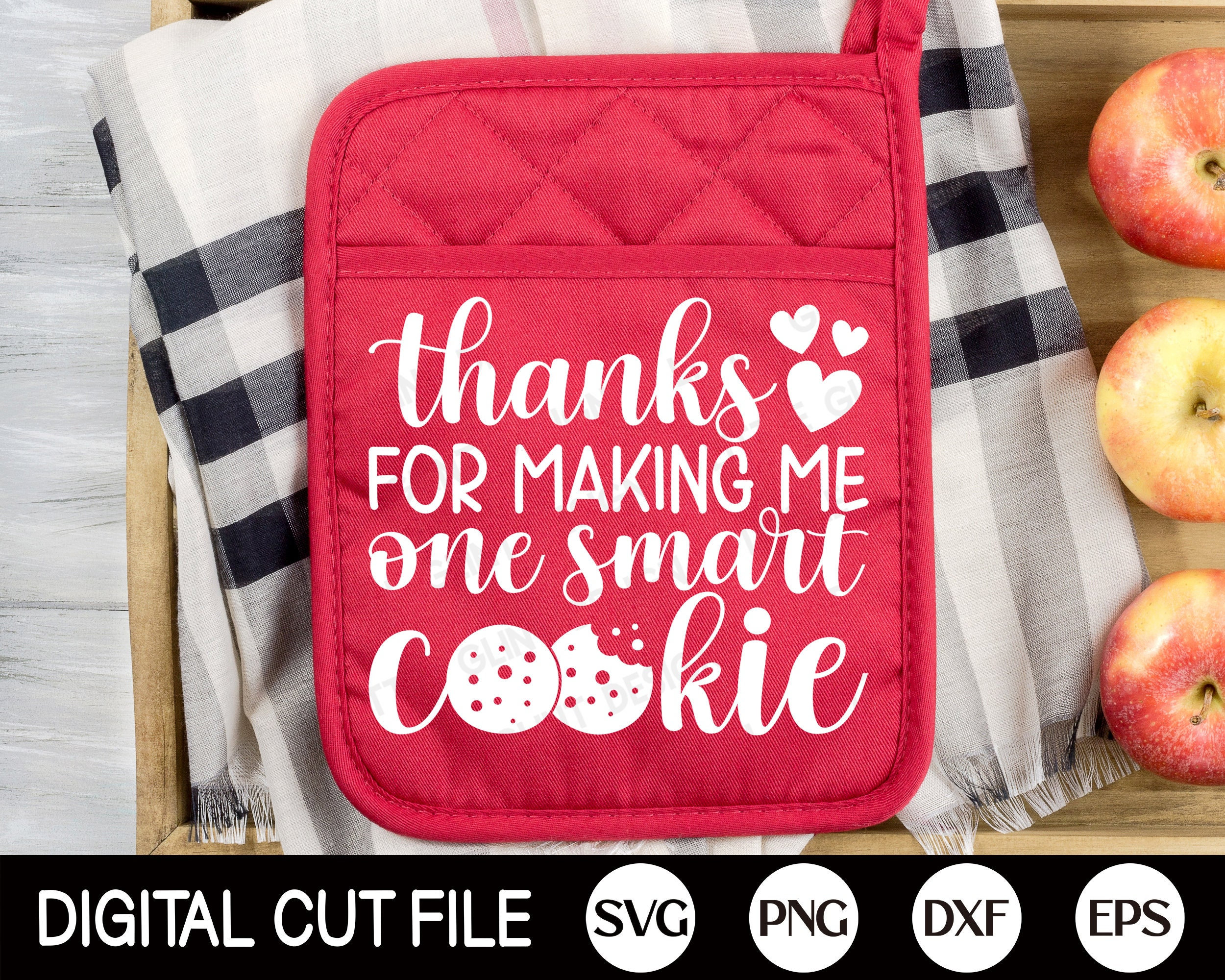 Thanks for Making Me One Smart Cookie SVG, Funny Teacher Svg, School ...