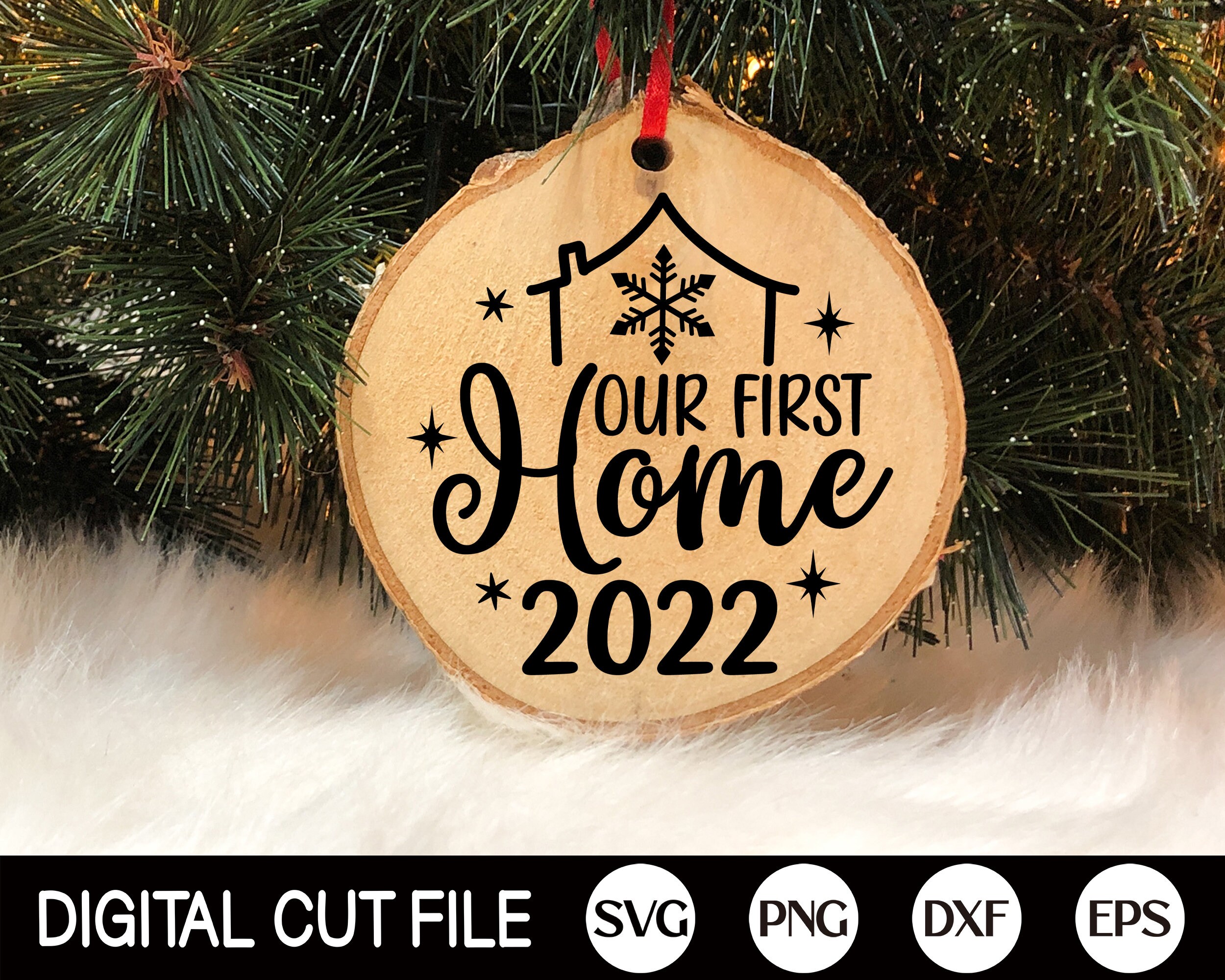 Our First Christmas Ornament SVG Bundle Our First Christmas - Etsy