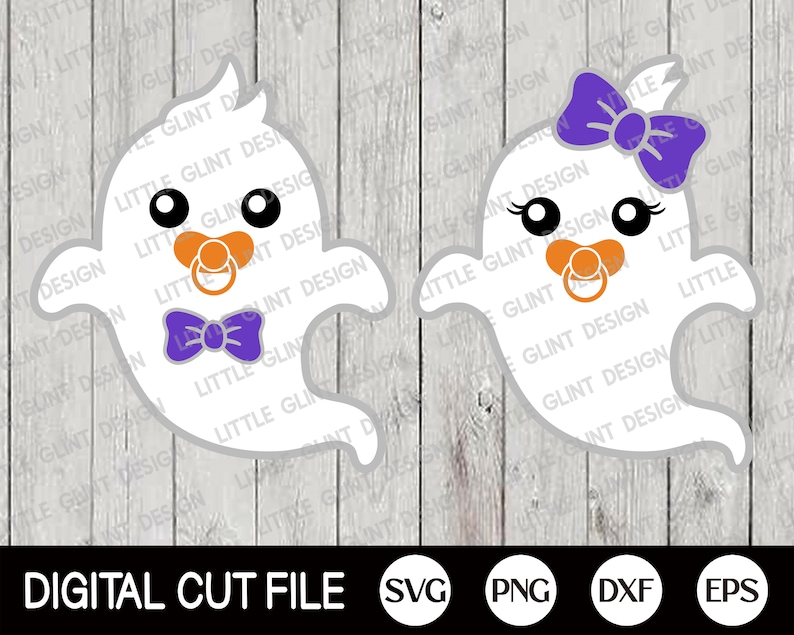 Baby Ghost Svg, Halloween Svg Bundle , Ghost Boy and Girl Svg, Spooky ...