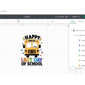 Happy Last Day of School SVG, End of School Svg, Graduation Svg ...