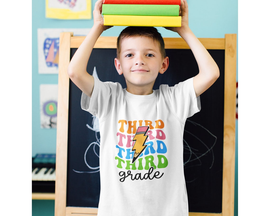 Third Grade SVG PNG, Back to School Svg, 3rd Grade Teacher Svg, First ...