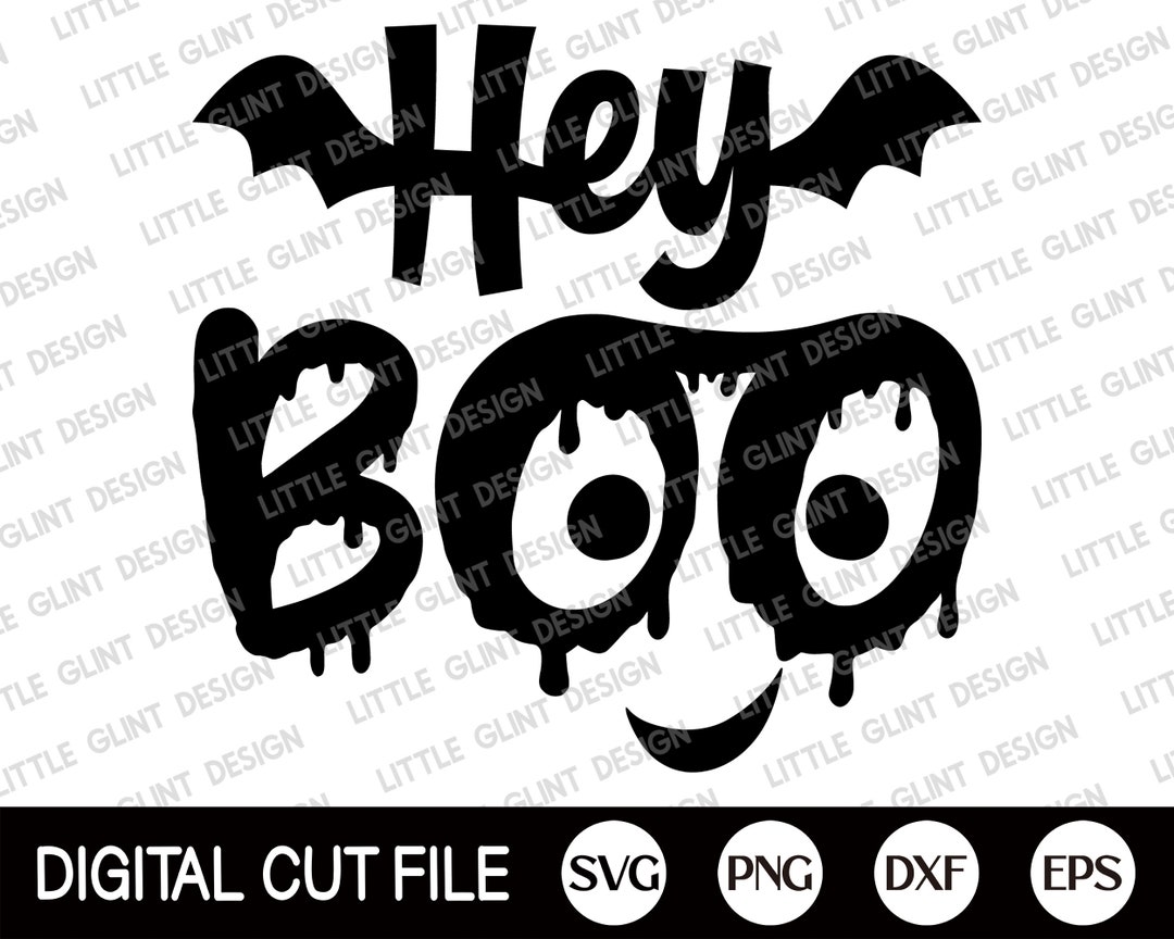 Hey Boo Svg, Halloween Svg, Spooky Svg, Halloween Costume, Ghost Svg ...