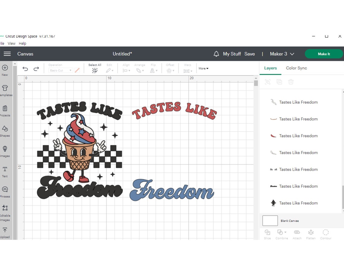 Tastes Like Freedom SVG, 4th of July Svg, Patriotic Svg, Retro 4th July ...