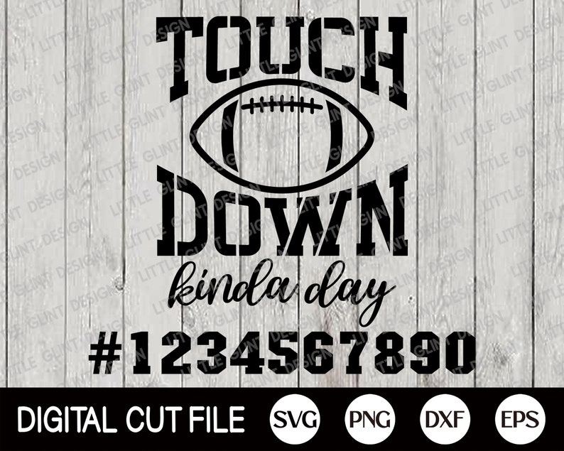 Football Svg Touchdown Svg Football Fan Football Player - Etsy
