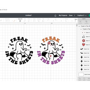 Freak in the Sheets SVG, Halloween Svg, Halloween Ghost SVG, Spooky ...
