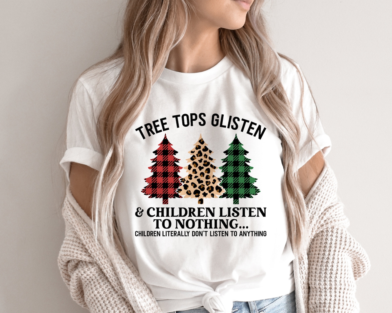 Tree Tops Glisten and Children Listen to Nothing SVG - Etsy