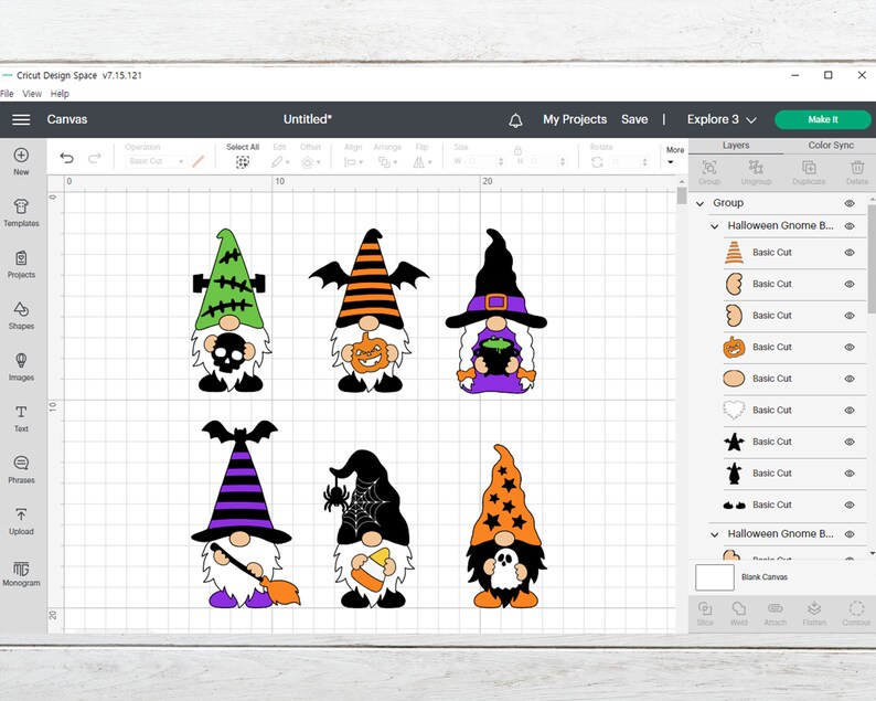 Halloween Gnome SVG Bundle Halloween Decor SVG Gnomes Svg - Etsy