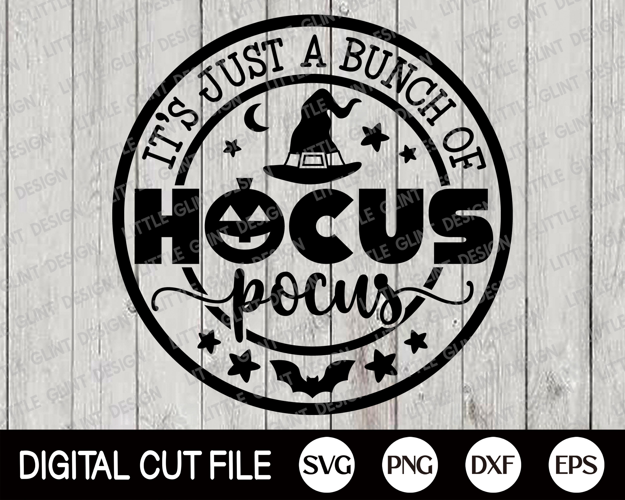 Hocus Pocus Svg Halloween Laser File Svg Witch Svg Funny | Etsy