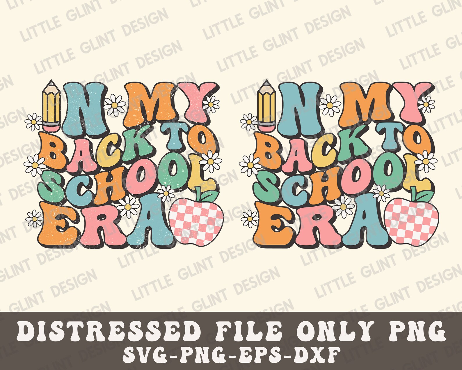 In My Back to School Era SVG PNG, Retro Back to School Svg, Retro ...