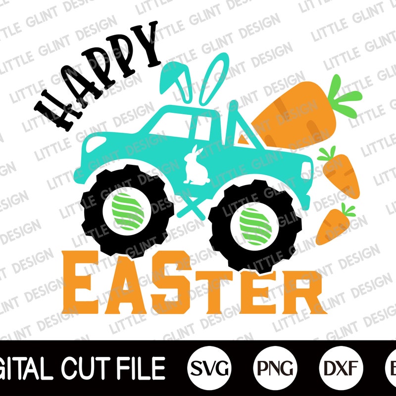 Easter Truck Svg - Etsy