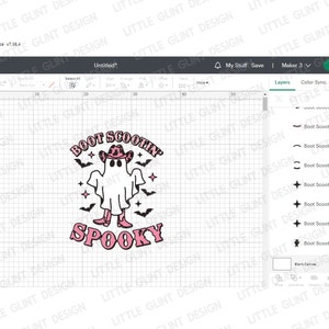 Boot Scoot Spooky SVG, Retro Halloween Svg, Cowgirl Ghost Png, Western ...