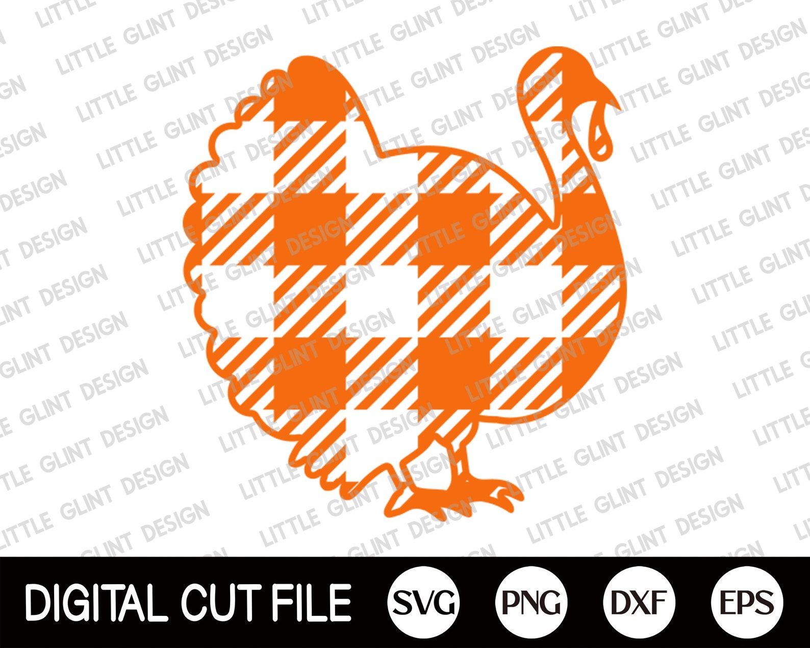 Turkey Monogram SVG Thanksgiving Svg Turkey Face Svg - Etsy