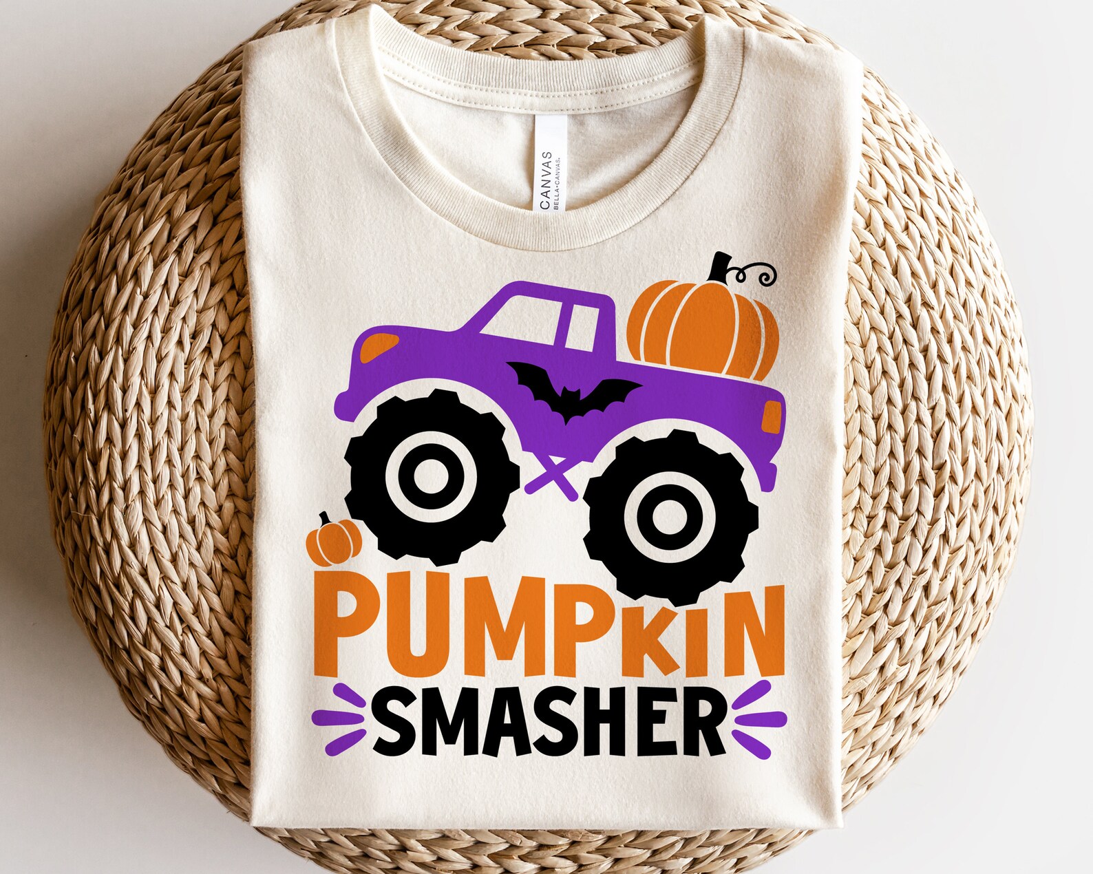 Pumpkin Smasher SVG, Halloween Monster Truck Svg, Boys Pumpkin Svg ...