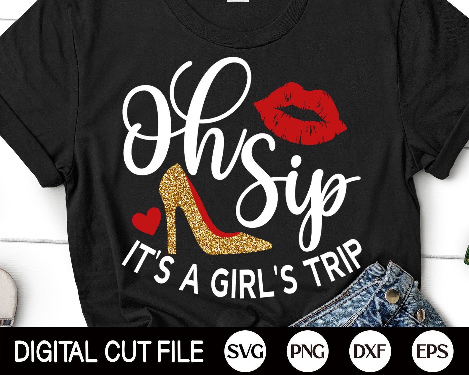 Oh Sip It's A Girl's Trip Svg Summer Svg Girl's - Etsy Singapore