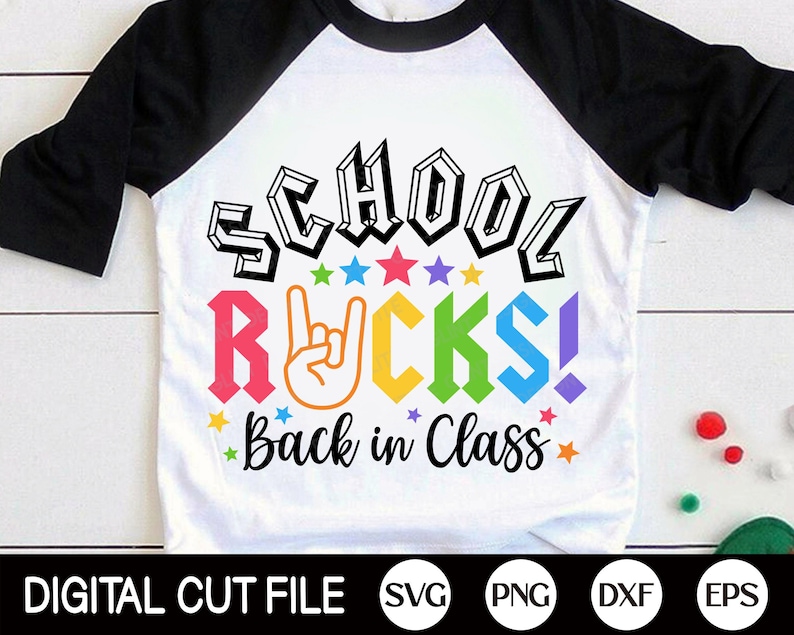 School Rocks Back to School SVG First Day of School Svg 1st - Etsy