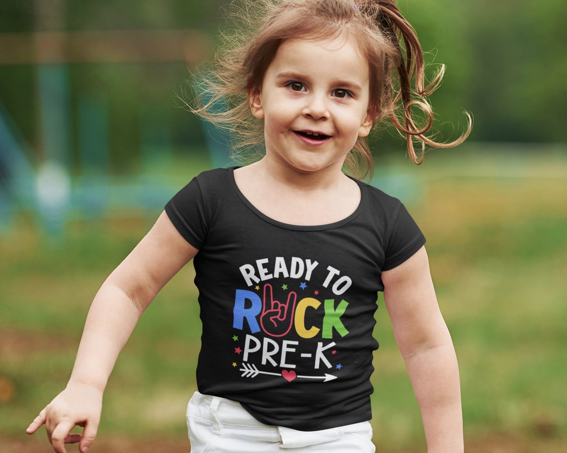 Ready to Rock Pre-k SVG, Back to School SVG, School Quote, Boy 1st Day ...