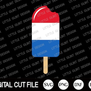 Patriotic Popsicle Svg Bundle, 4th of July Svg, American Flag Svg ...