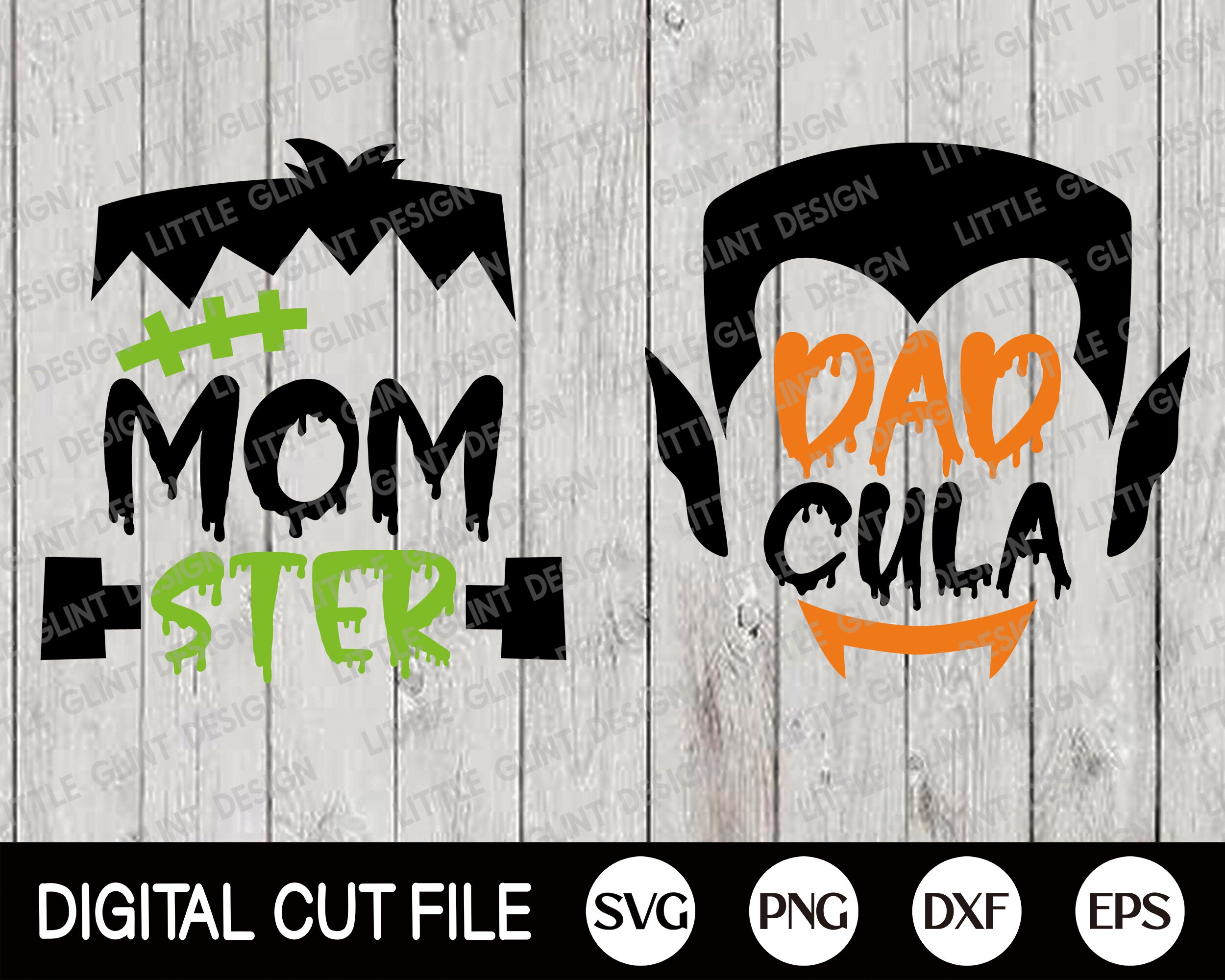 Momster Svg Dadcula Svg Halloween Svg Bundle Funny | Etsy