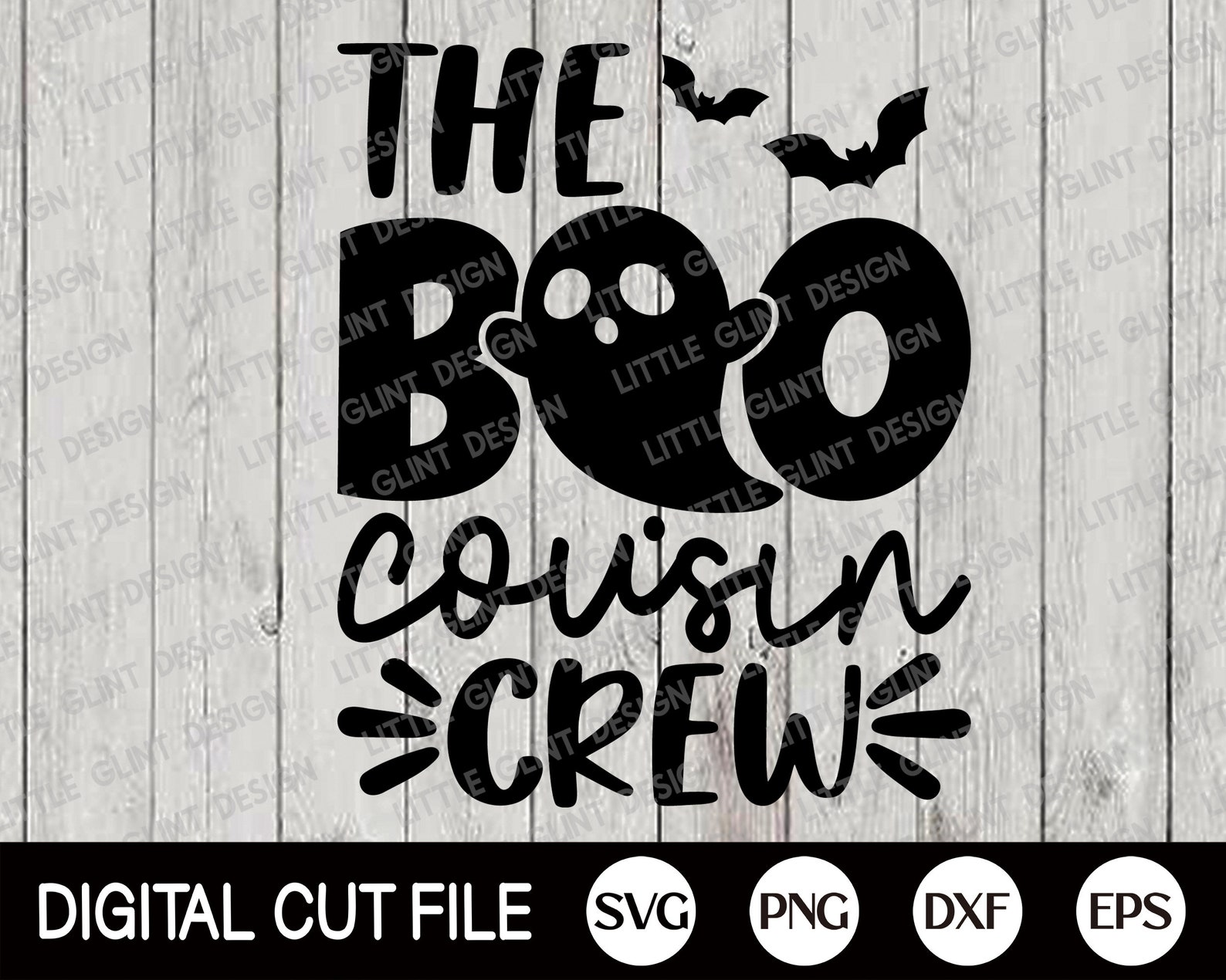 The Boo Cousin Crew Svg Halloween Svg Ghost Svg Halloween - Etsy