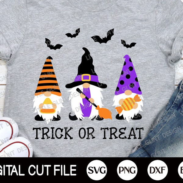 Halloween Gnome Svg - Etsy
