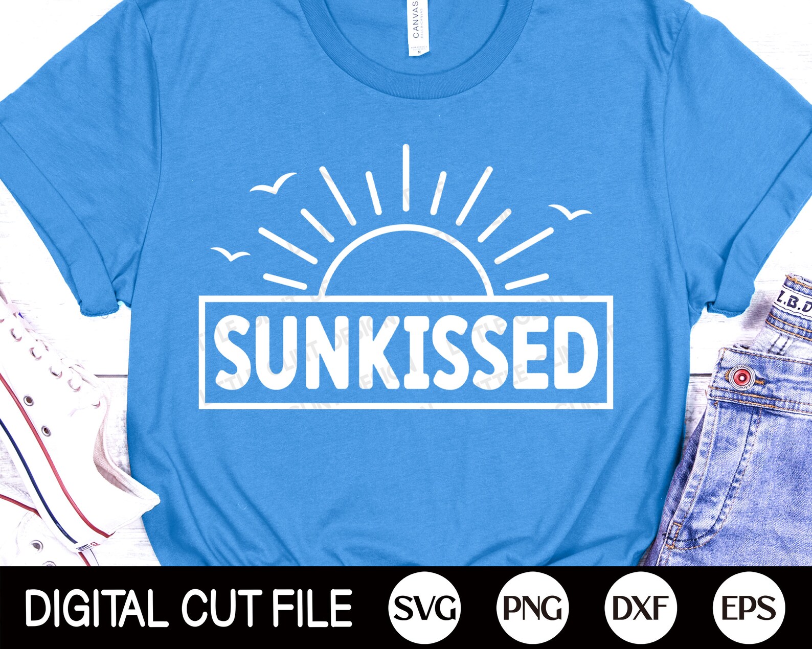 Sunkissed Svg Sunshine Svg Summer Quote Svg Beach Svg Etsy