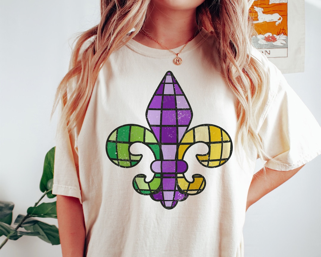Disco Fleur De Lis SVG, Mardi Gras Svg, Fat Tuesday Svg, Funny Mardi ...