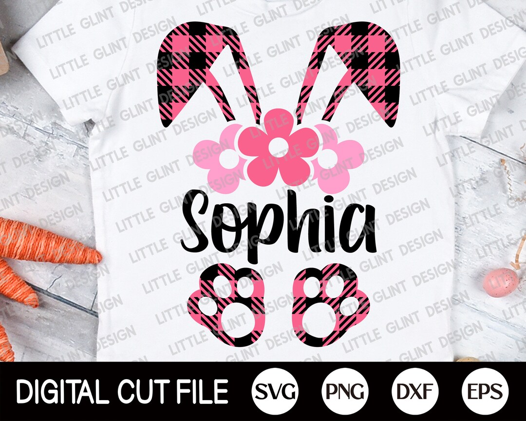 Buffalo Easter Rabbit Svg/dxf, Easter Svg, Floral Rabbit Mandela ...