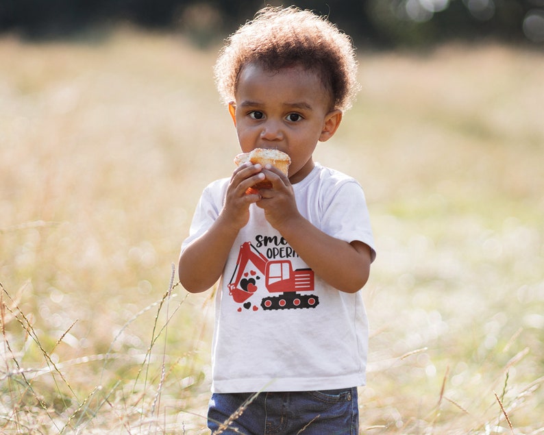 Smooth Operator SVG Kids Valentine SVG Excavator Svg Funny - Etsy