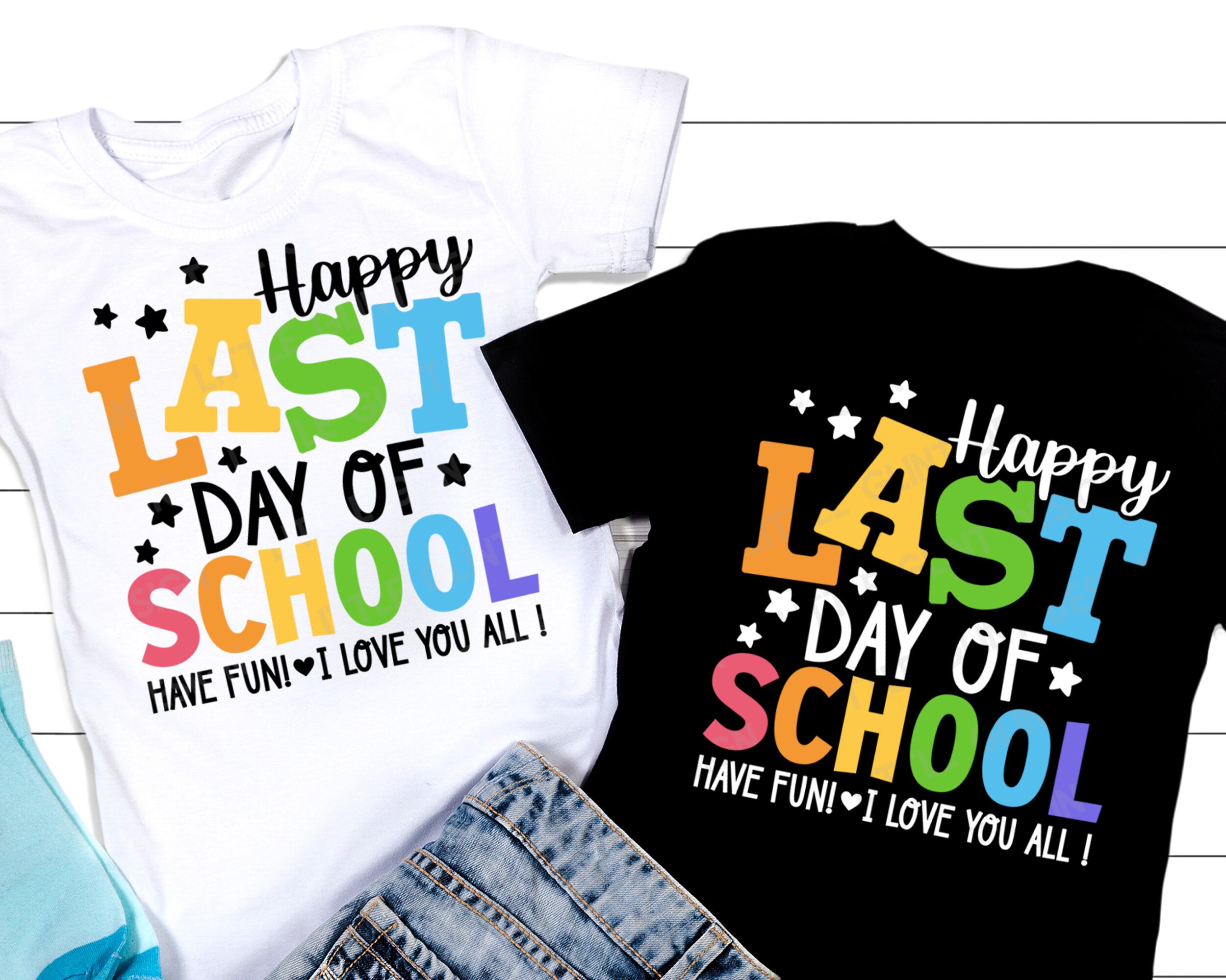 Happy Last Day of School SVG End of School Svg Summer Break - Etsy