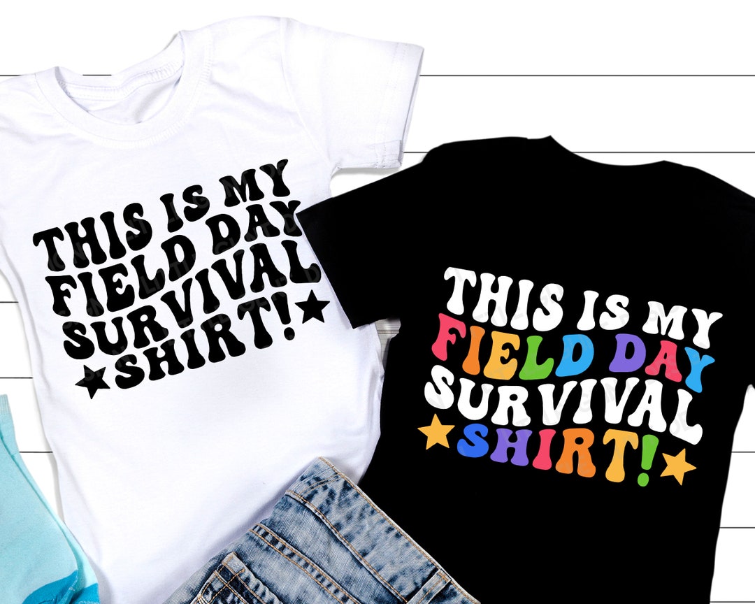 This is My Field Day Survival Shirt SVG, Field Day Svg, Retro School ...
