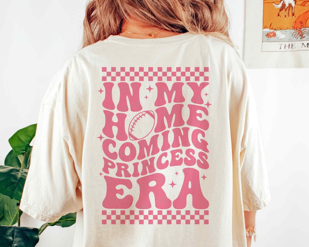 In My Homecoming Princess Era PNG SVG, Hoco 2024 SVG, Football Png ...