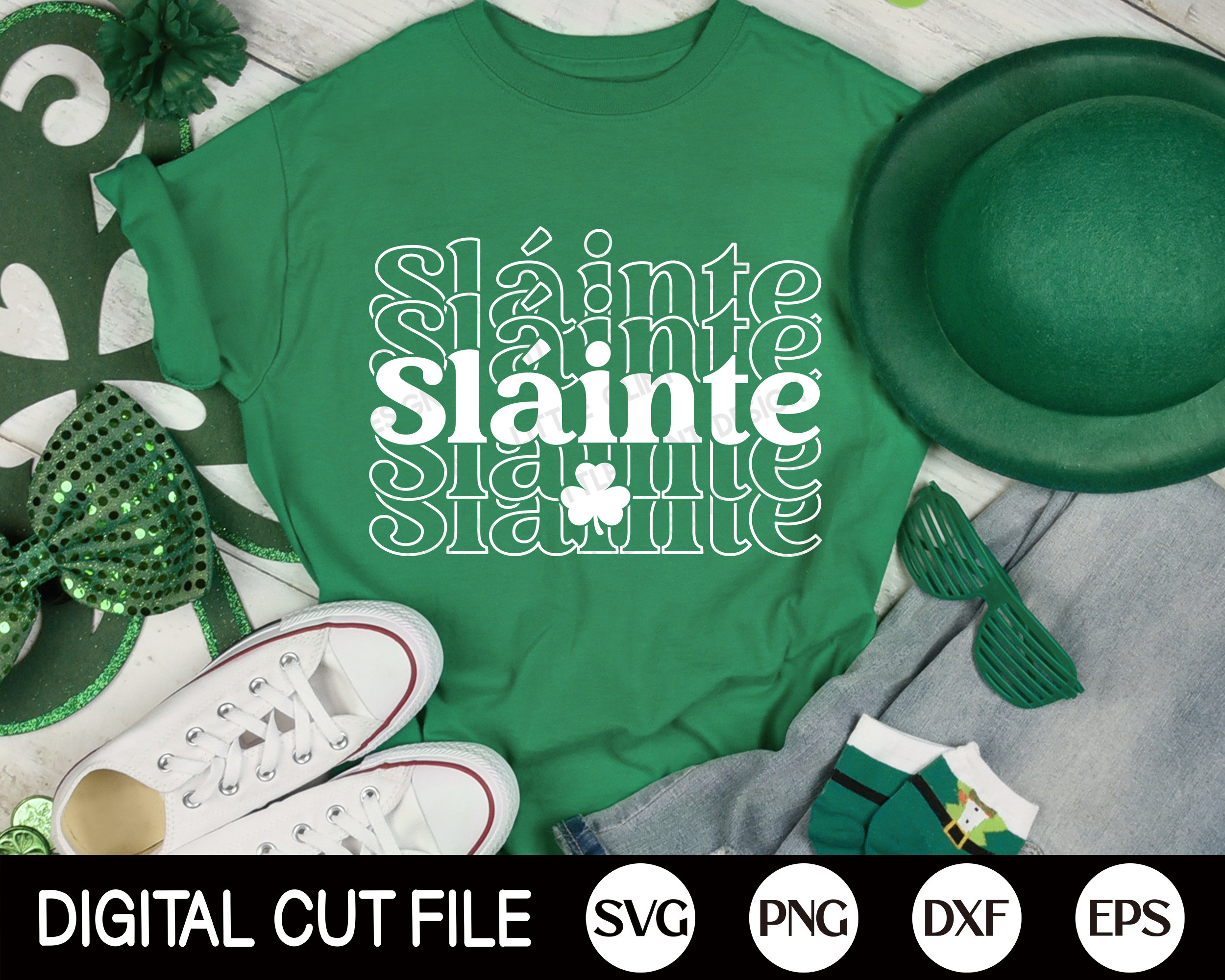 Slainte Svg St Patricks Day SVG Charmer Png Clover Svg - Etsy
