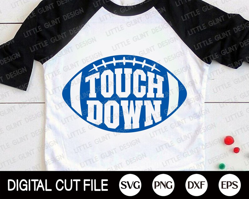 Touchdown Svg Football Svg Football Fan Football Player | Etsy