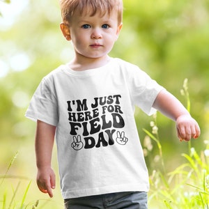 I'm Just Here for the Field Day SVG, Retro Field Day Svg, School Game ...