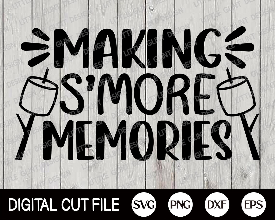 Smore Basket Svg Camping Svg Smores Station Shirt Summer - Etsy