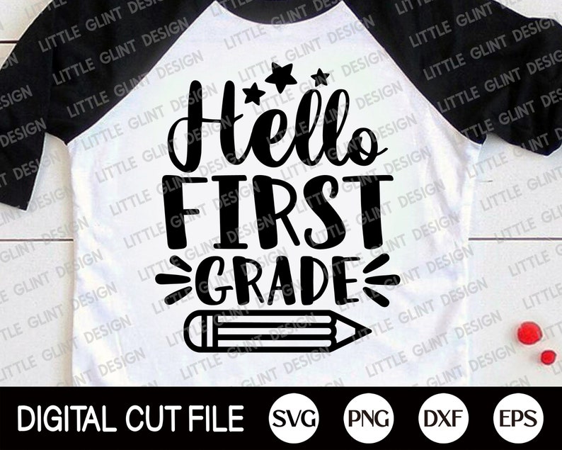 Hello Grade Svg Bundle 1st Day of School Shcool Grade Gift | Etsy