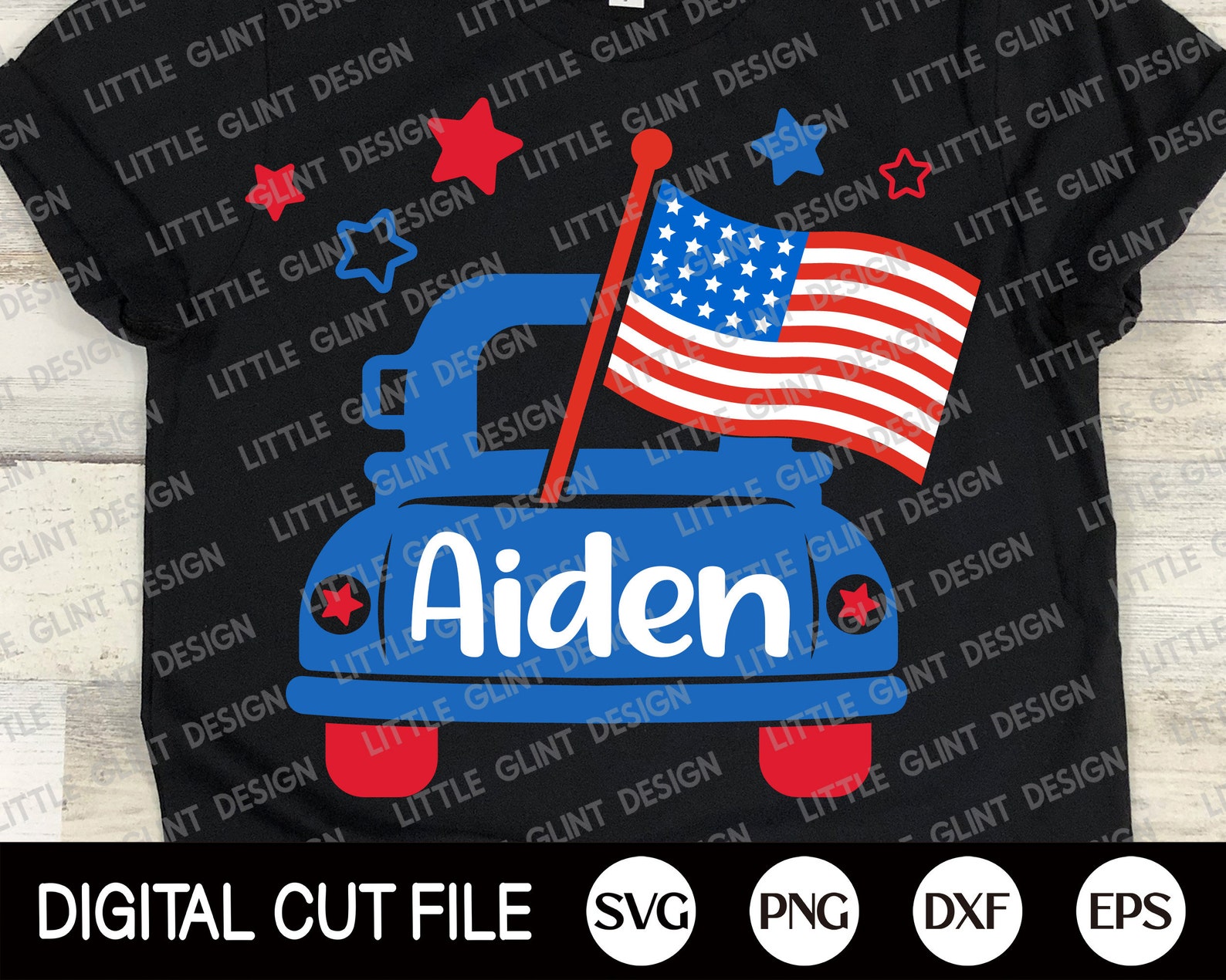 Fourth of July Svg Merica Svg Truck Svg Memorial Day - Etsy