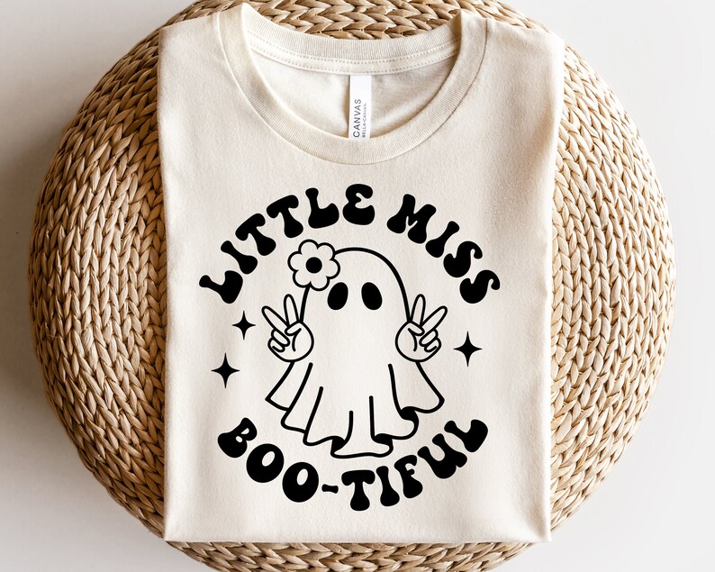 Little Miss Bootiful SVG, Halloween Svg, Girl Ghost Svg, Kids Halloween ...
