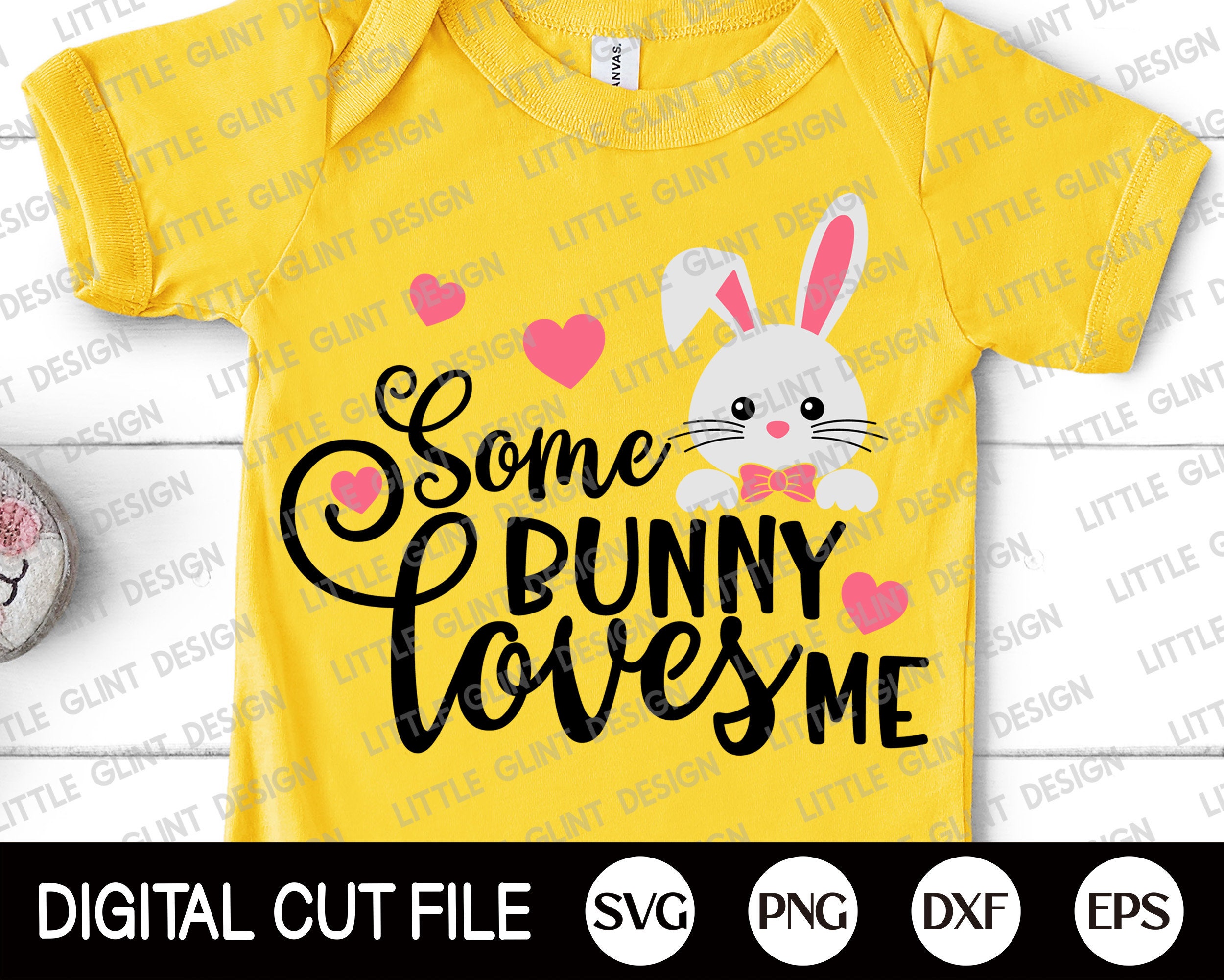 Some Bunny Loves Me Svg Easter Svg Happy Easter Svg Easter | Etsy