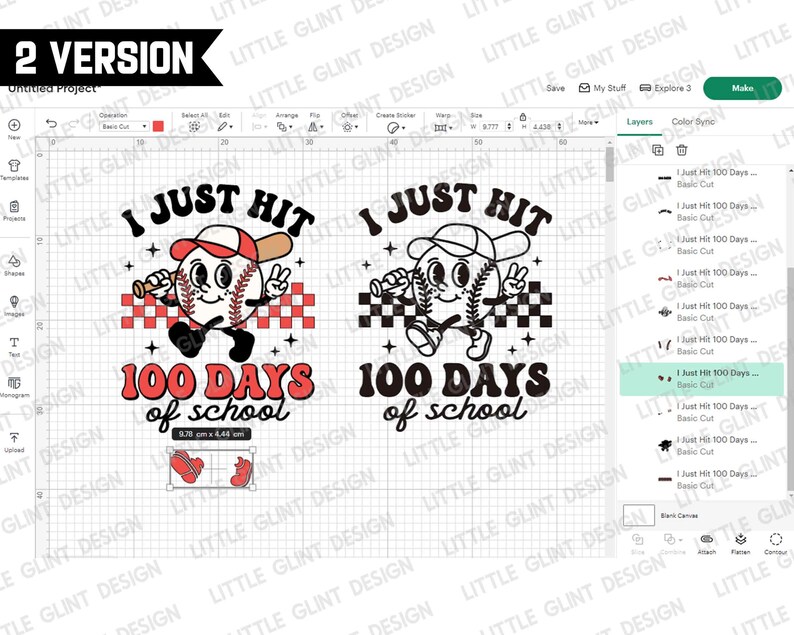 I Just Hit 100 Days of School Svg Png, Retro 100th Day of School Png ...