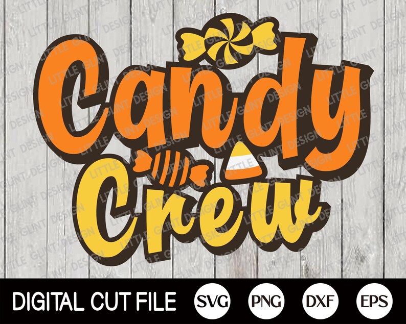 Candy Crew Svg, Trick or Treat Svg, Halloween Svg, Halloween Costume ...