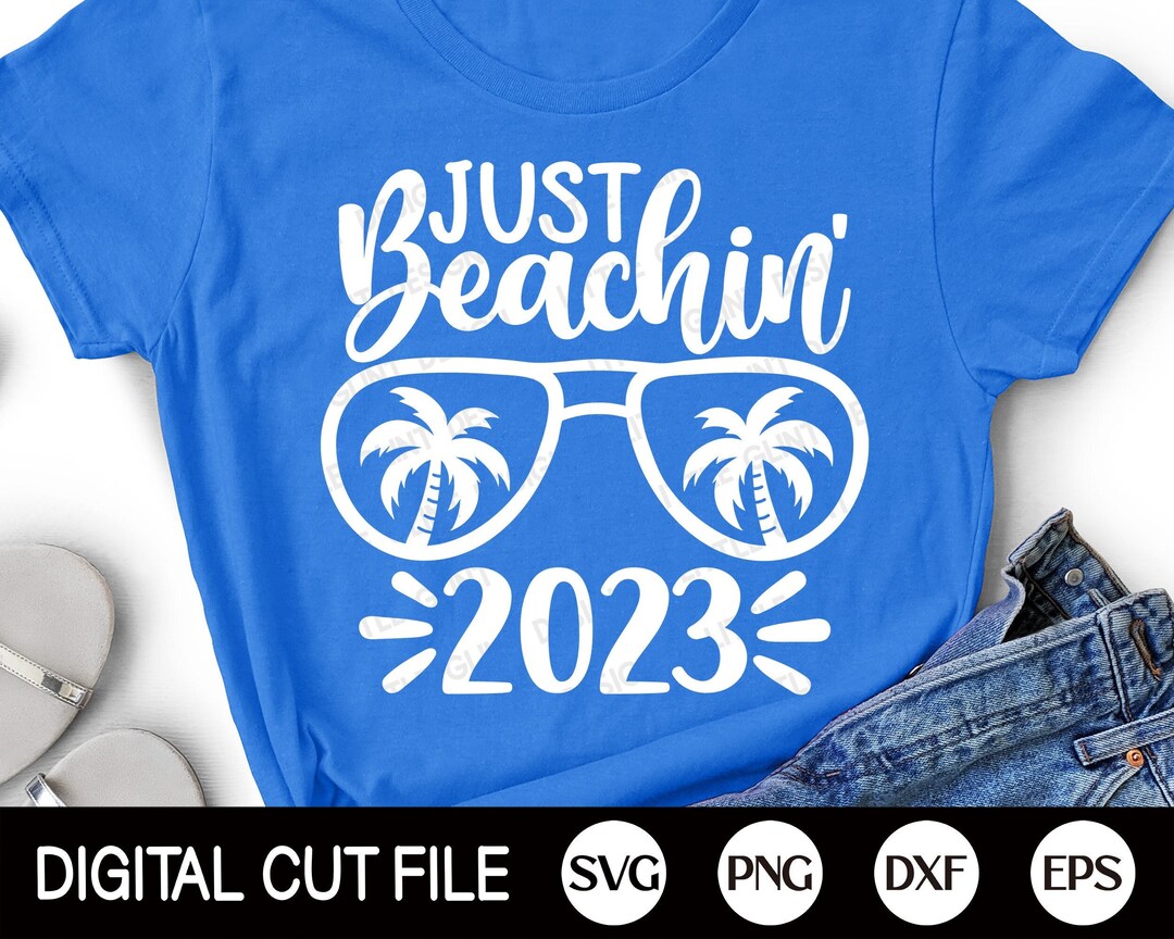 Just Beachin' SVG Cancun Holidays Svg 2023 Svg Mexico - Etsy