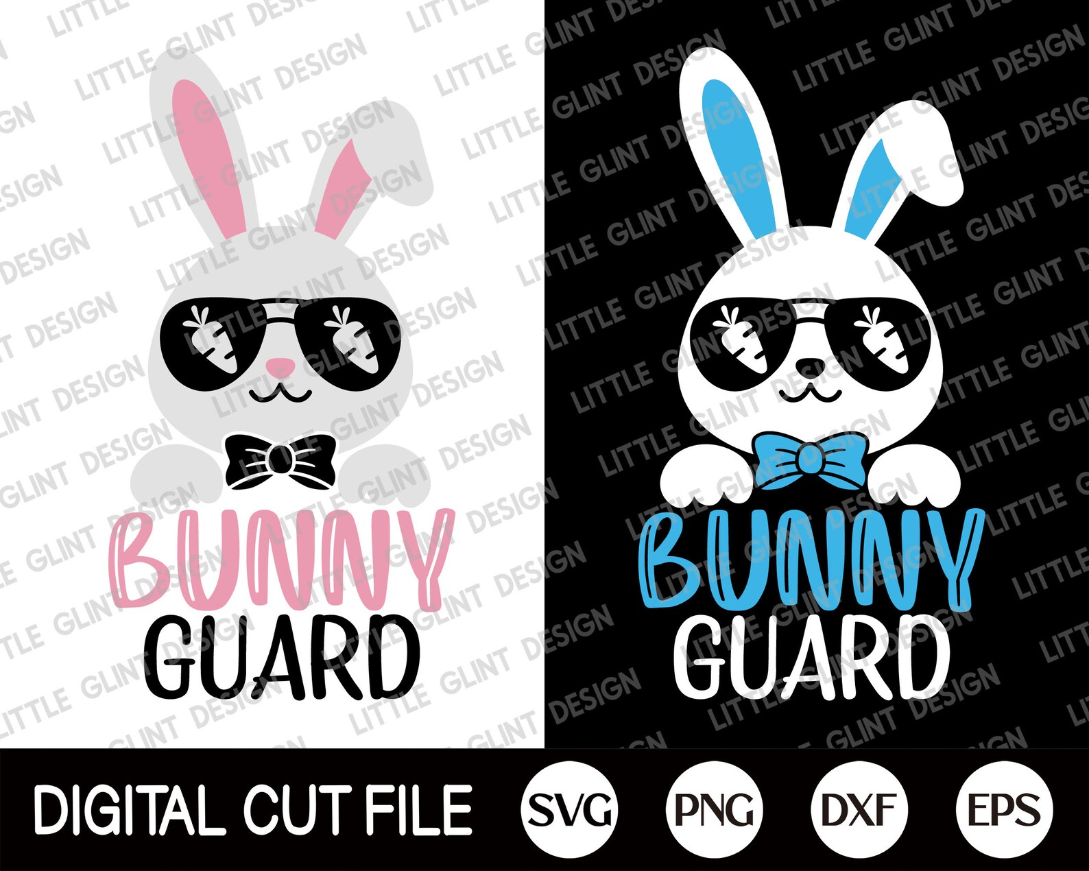 Bunny Guard Svg Easter Svg Happy Easter Svg Easter Bunny | Etsy